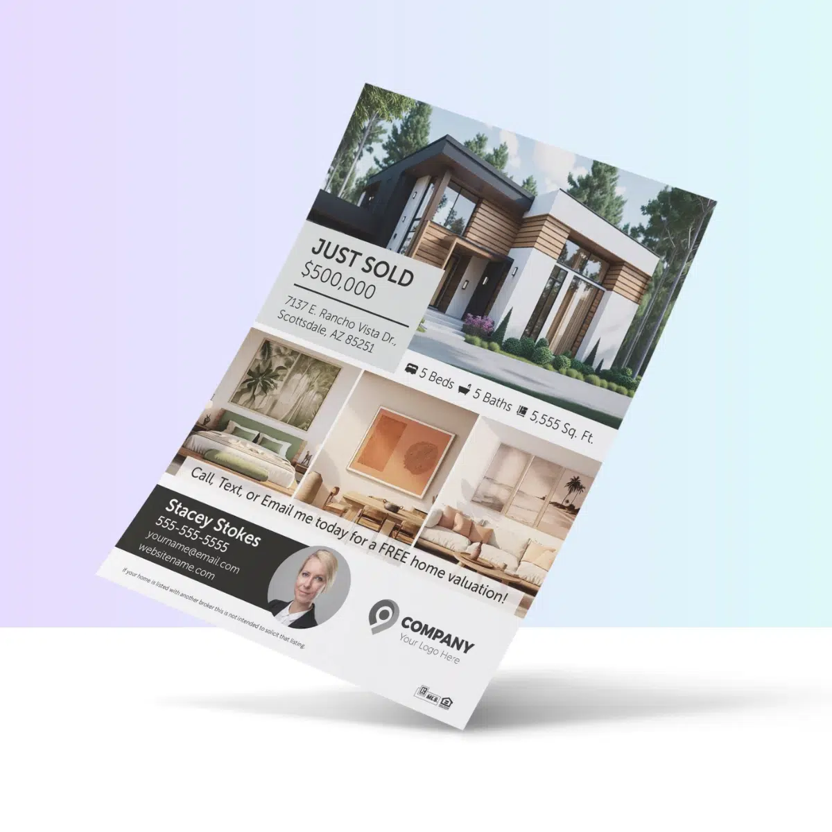 Real Estate Just Sold Flyers